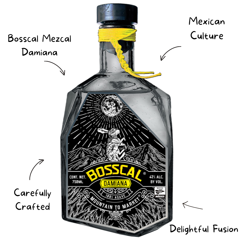 Best Bottles Of Bosscal Mezcal Damiana Online : Buy - Save - Delivered ...
