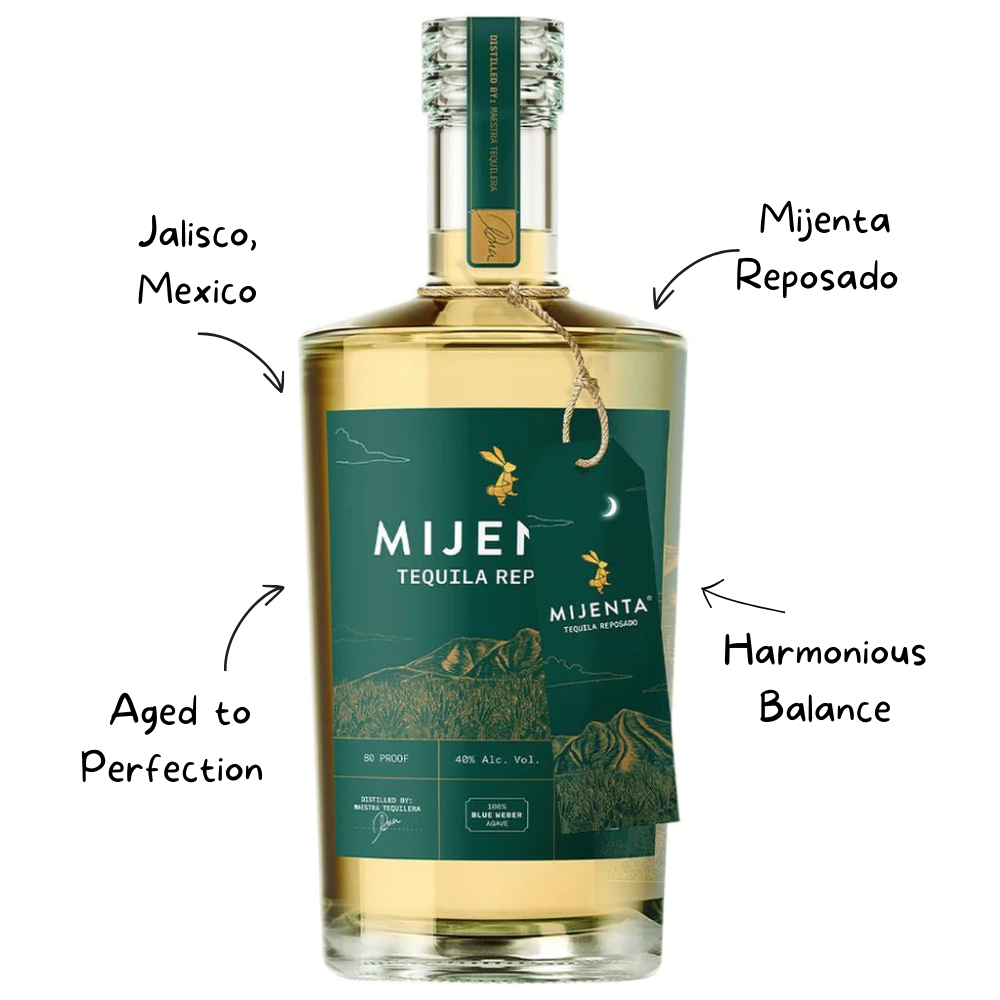 Shop Mijenta Reposado Tequila Online Delivery – WhiskeyD